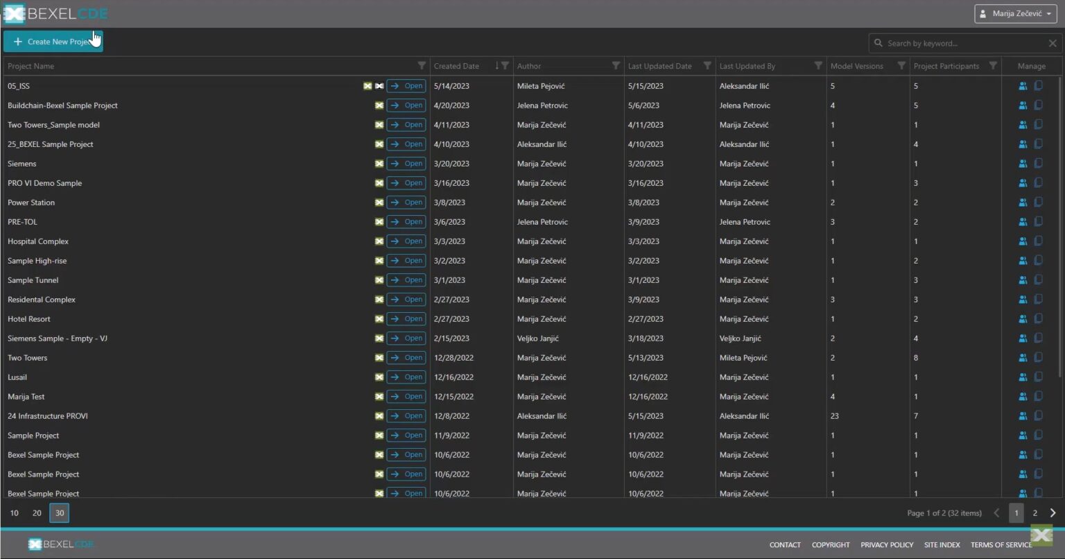 BIM Manager | BEXEL Manager BIM Software